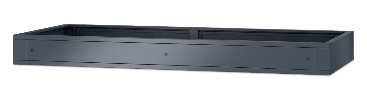 Uniflair Sub Base Plenum 200mm (8") Frame Size 4 - Data Center Grey ...